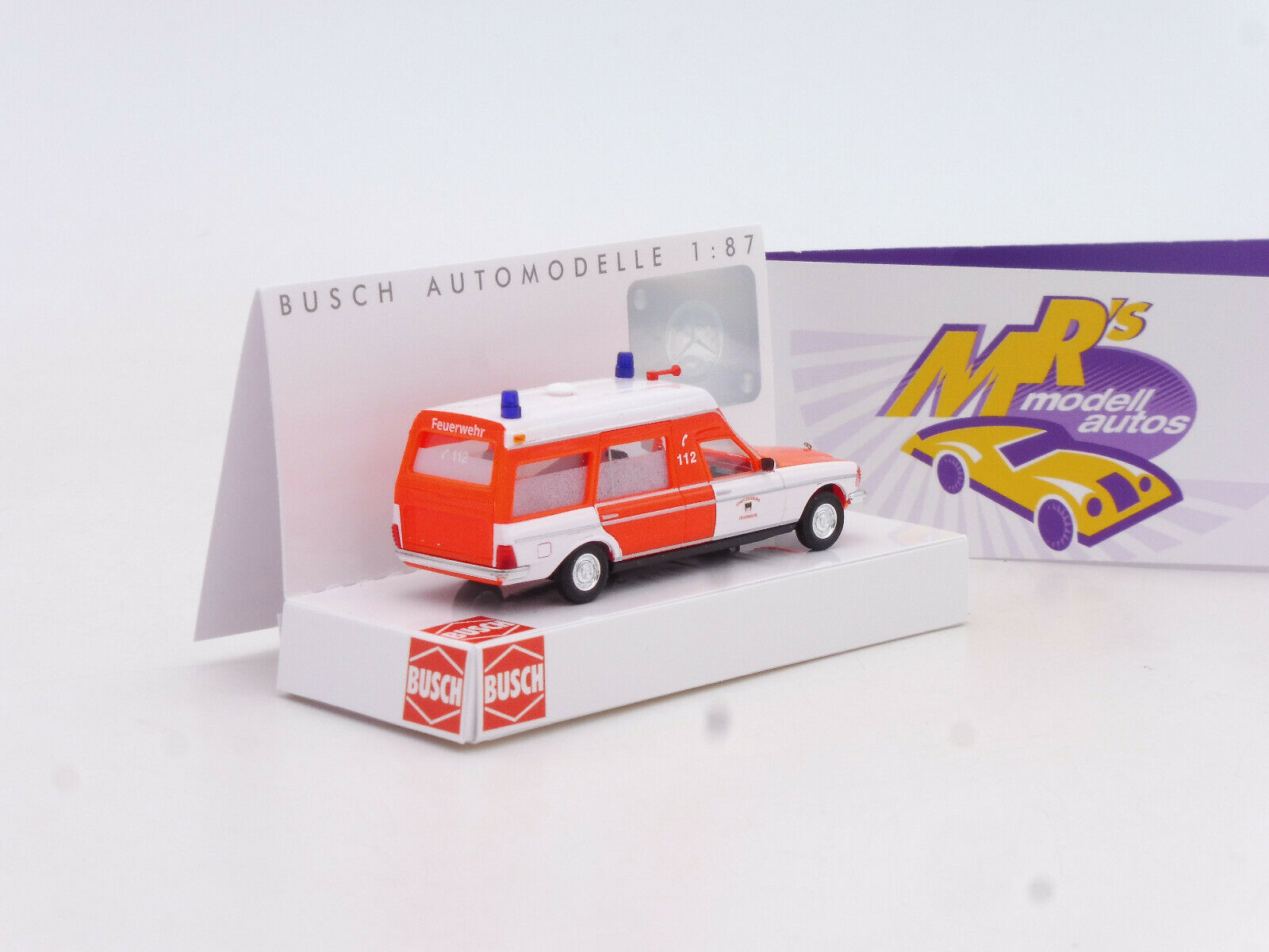 Mrs Modellautos - Busch 52211 # Mercedes-Benz VF 123 Miesen " Feuerwehr ...