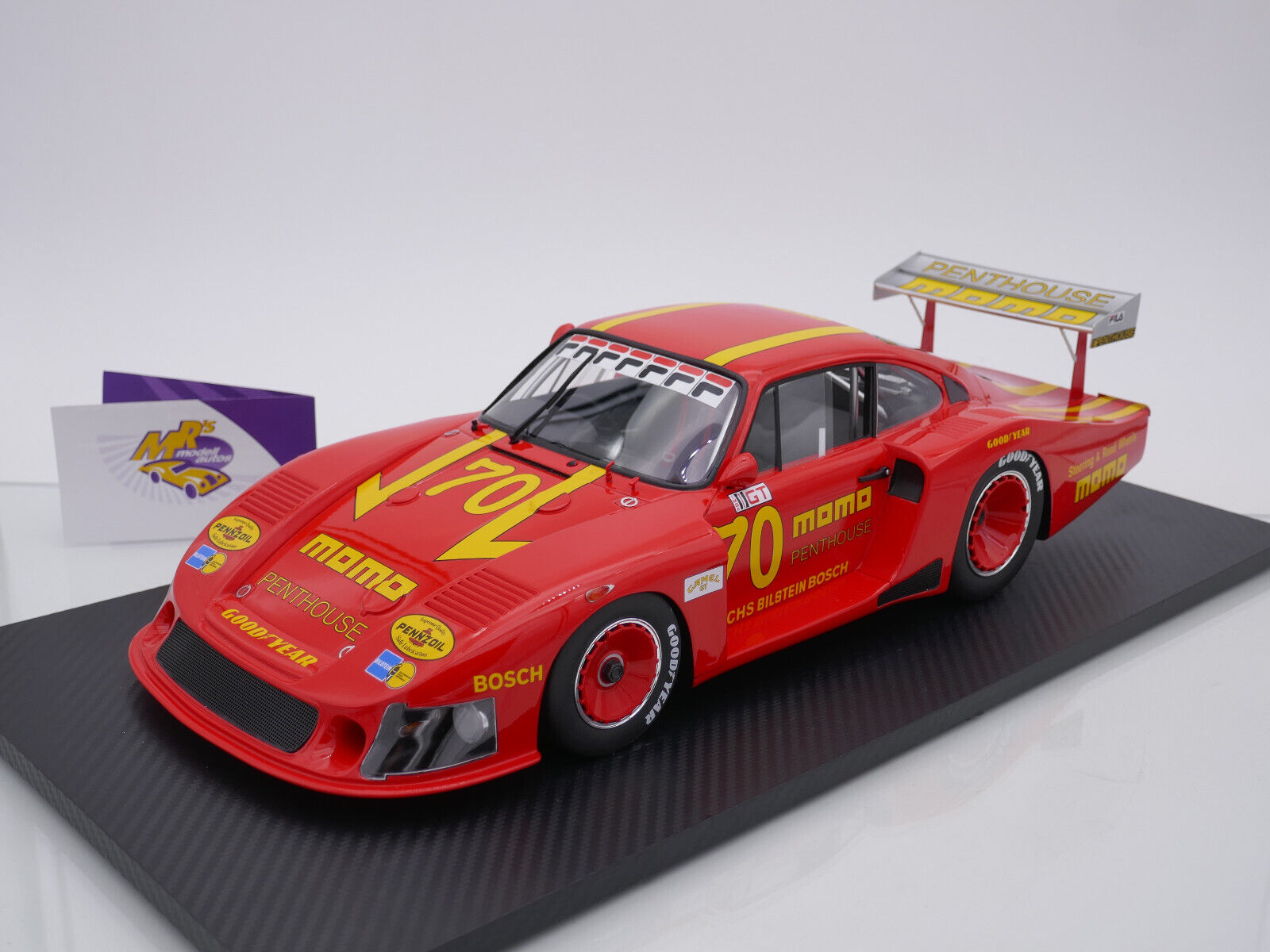 Mrs Modellautos - TSM Model 120008 # Porsche 935/78 Nr.70 Moby Dick DRM ...