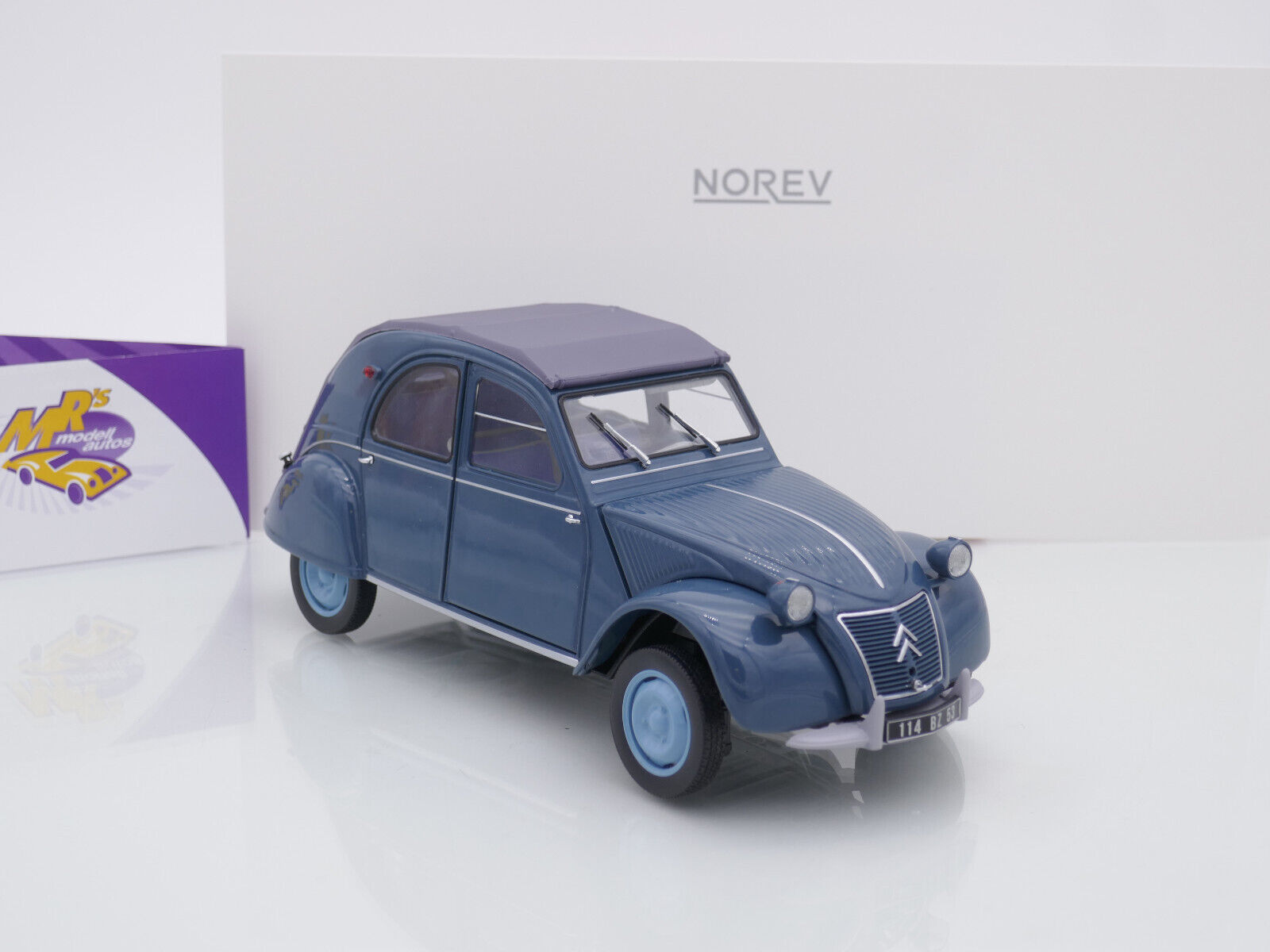 Mrs Modellautos - Norev 181485 # Citroen 2CV AZL (Ente) Baujahr 1959 ...