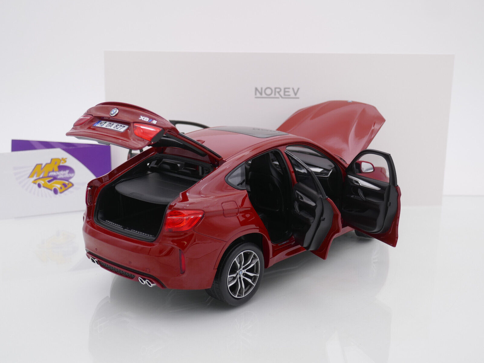 Mrs Modellautos - Norev 183242 # BMW X6 M SUV Limousine Baujahr 2015 ...