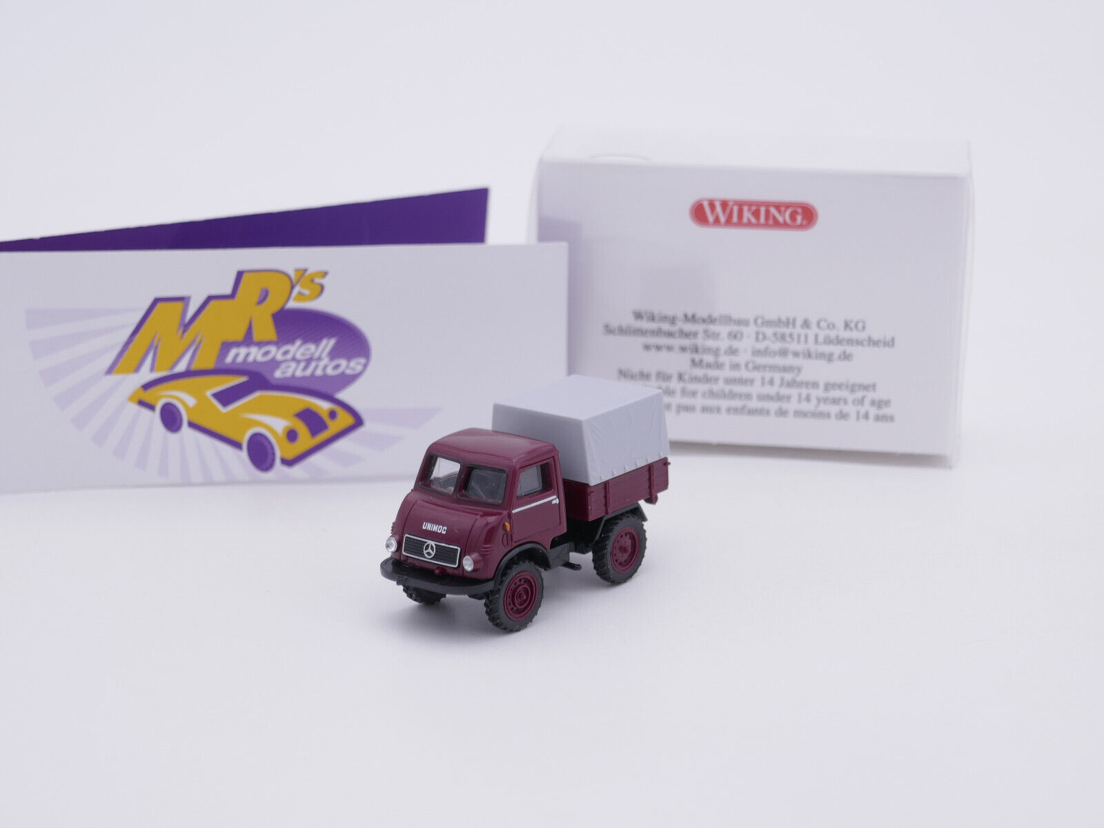 Mrs Modellautos - Wiking 0368 05 # Unimog U 402 Baujahr 1953-56 in ...