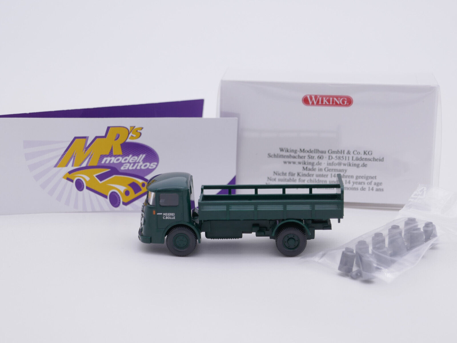 Mrs Modellautos - Wiking 0476 05 # Büssing 4500 Milchwagen Meierei ...