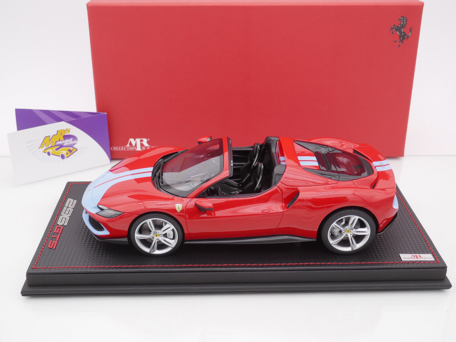 Mrs Modellautos - MR FE037B # Ferrari 296 GTS Baujahr 2022 " Rosso ...