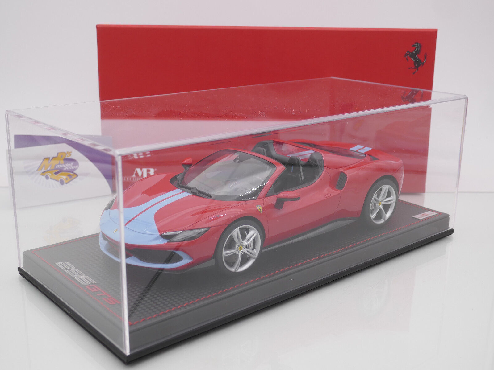 Mrs Modellautos - MR FE037B # Ferrari 296 GTS Baujahr 2022 " Rosso ...