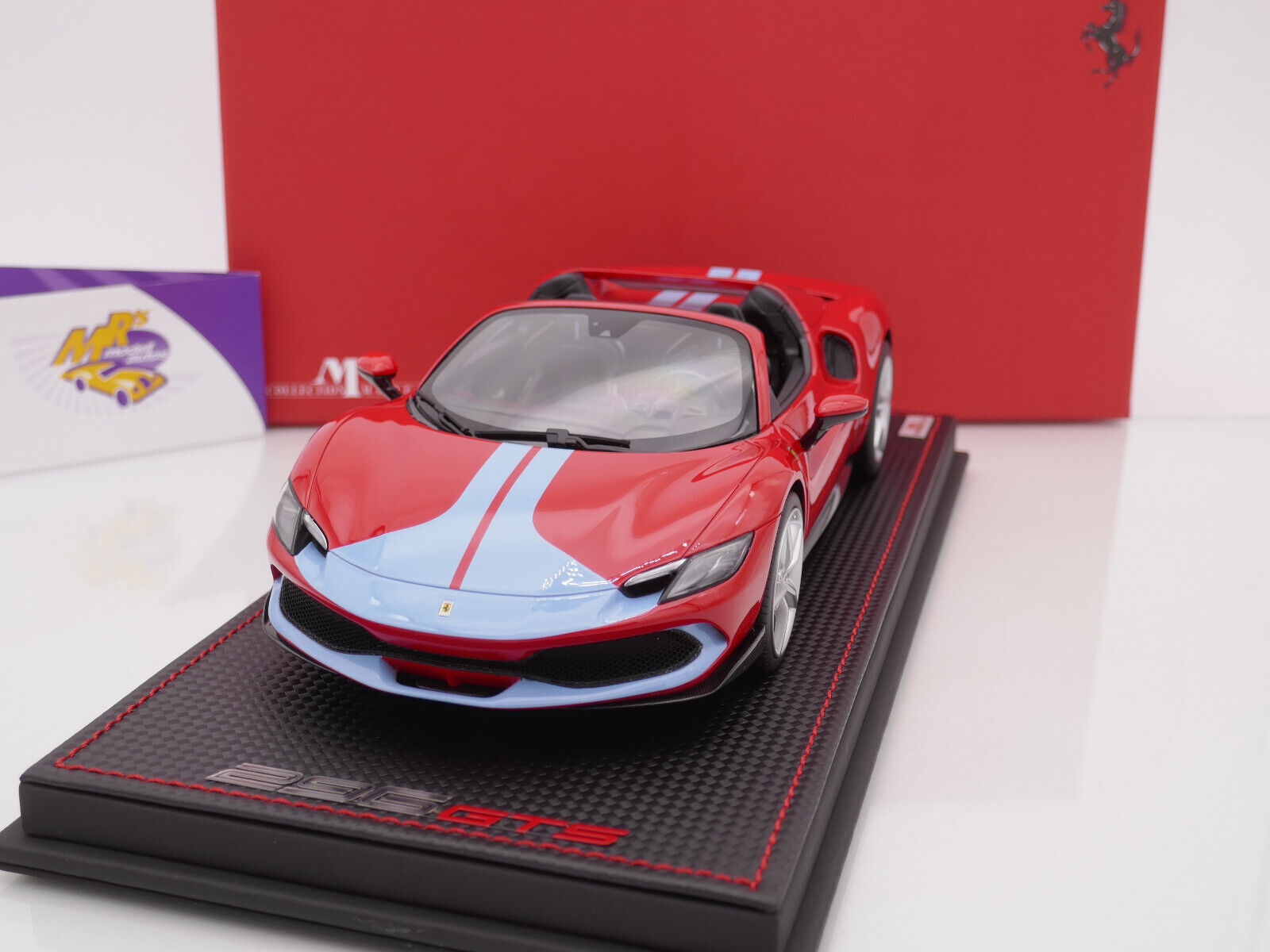 Mrs Modellautos - MR FE037B # Ferrari 296 GTS Baujahr 2022 " Rosso ...
