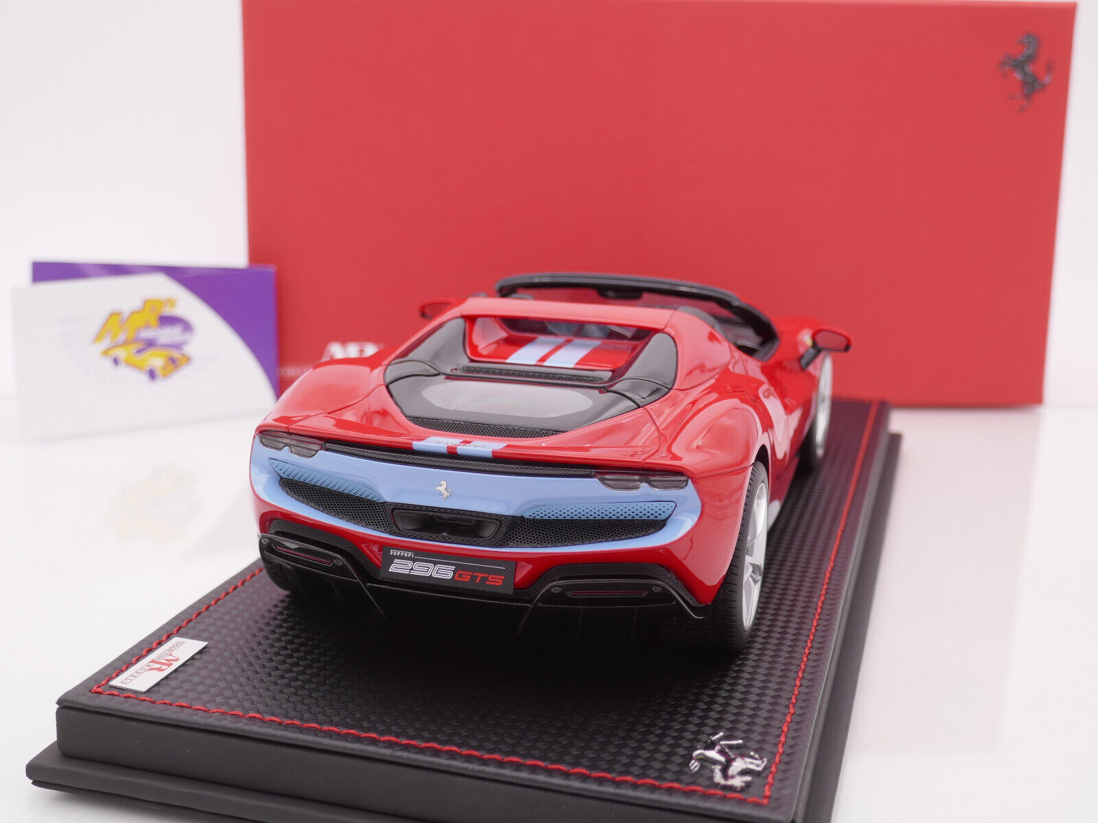 Mrs Modellautos - MR FE037B # Ferrari 296 GTS Baujahr 2022 " Rosso ...