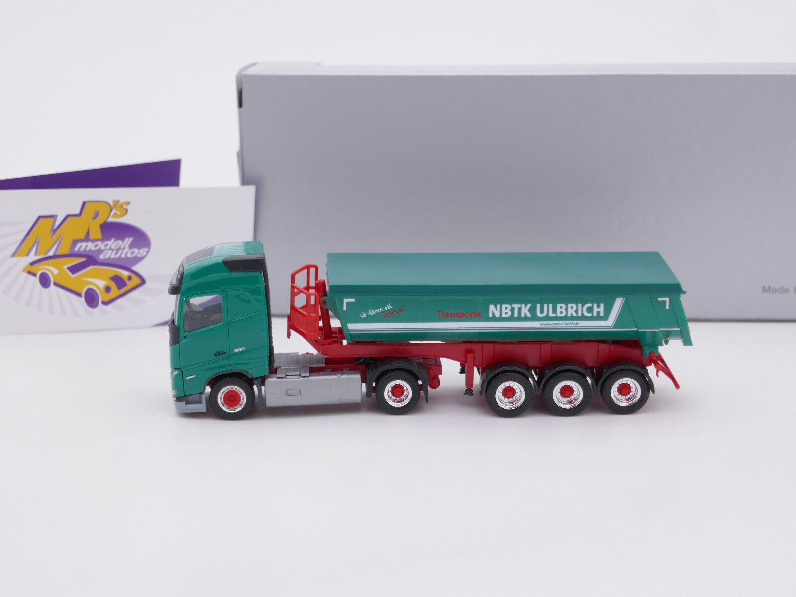 Mrs Modellautos - Herpa 949637 # Volvo FH 20 Gl Kippsattelzug " NBTK ...