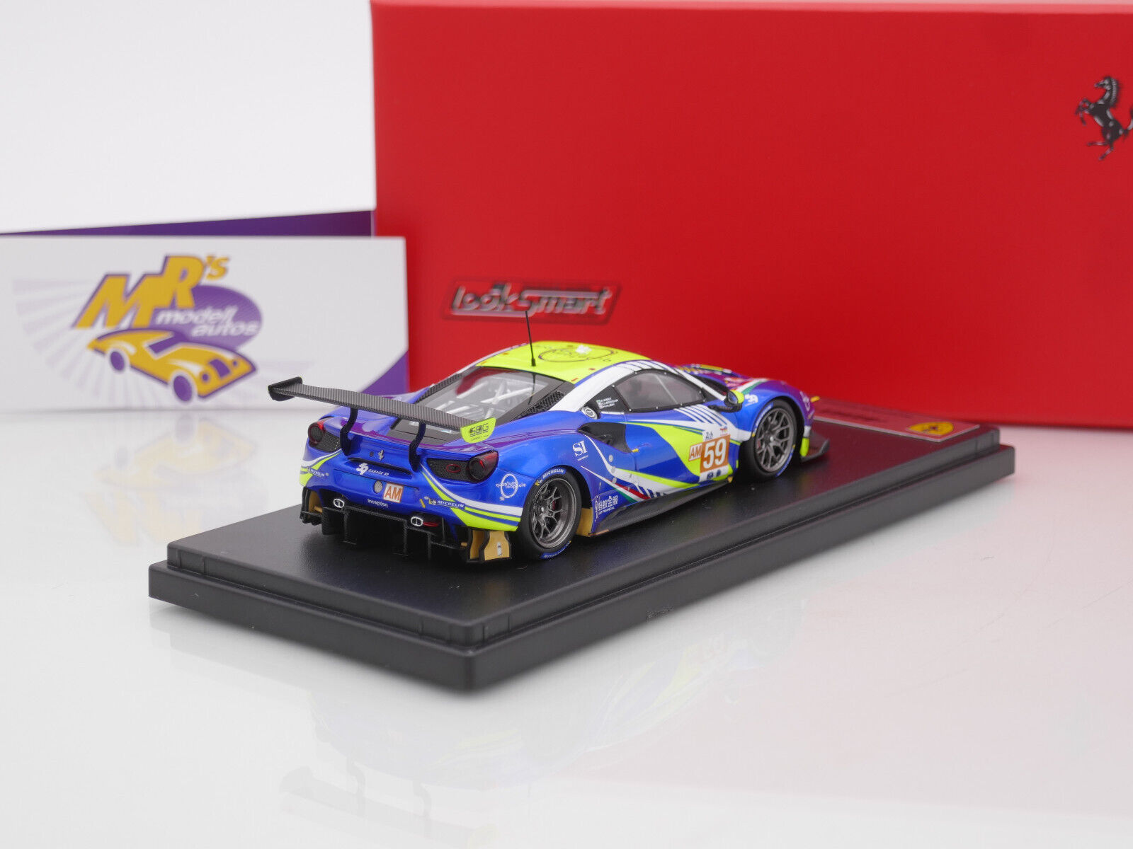 Mrs Modellautos - Look Smart LSLM146 # Ferrari 488 GTE Nr.59 24H Le ...