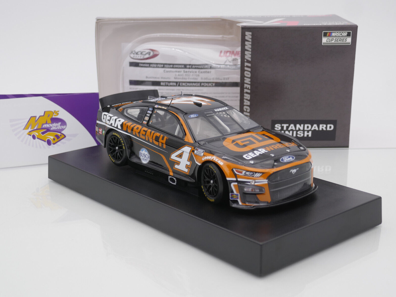 Mrs Modellautos - Lionel Racing CX42223GEWKH # Ford Mustang NASCAR 2022 ...