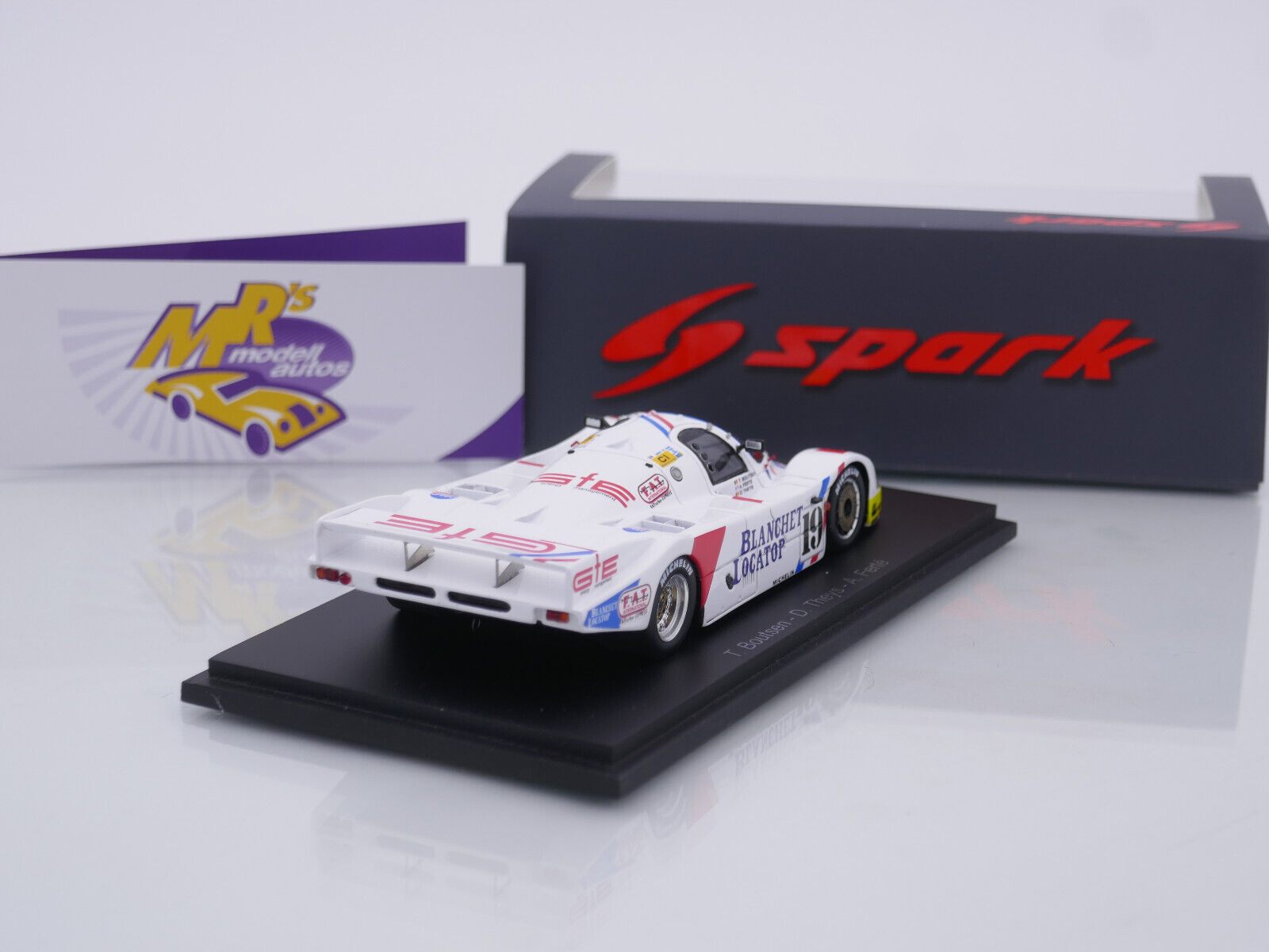 MRs Modellautos Ihr Modellauto Spezialist - Spark S9870 # Porsche 956 ...
