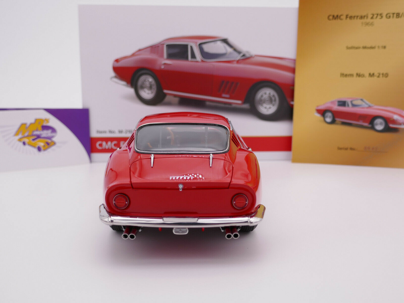 MRs Modellautos Ihr Modellauto Spezialist - CMC M-210 # Ferrari 275 GTB ...