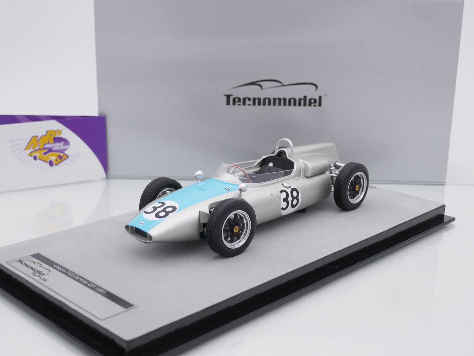 Mrs Modellautos - Tecnomodel TM18-275C # Cooper T53 F1 German GP 1961 ...