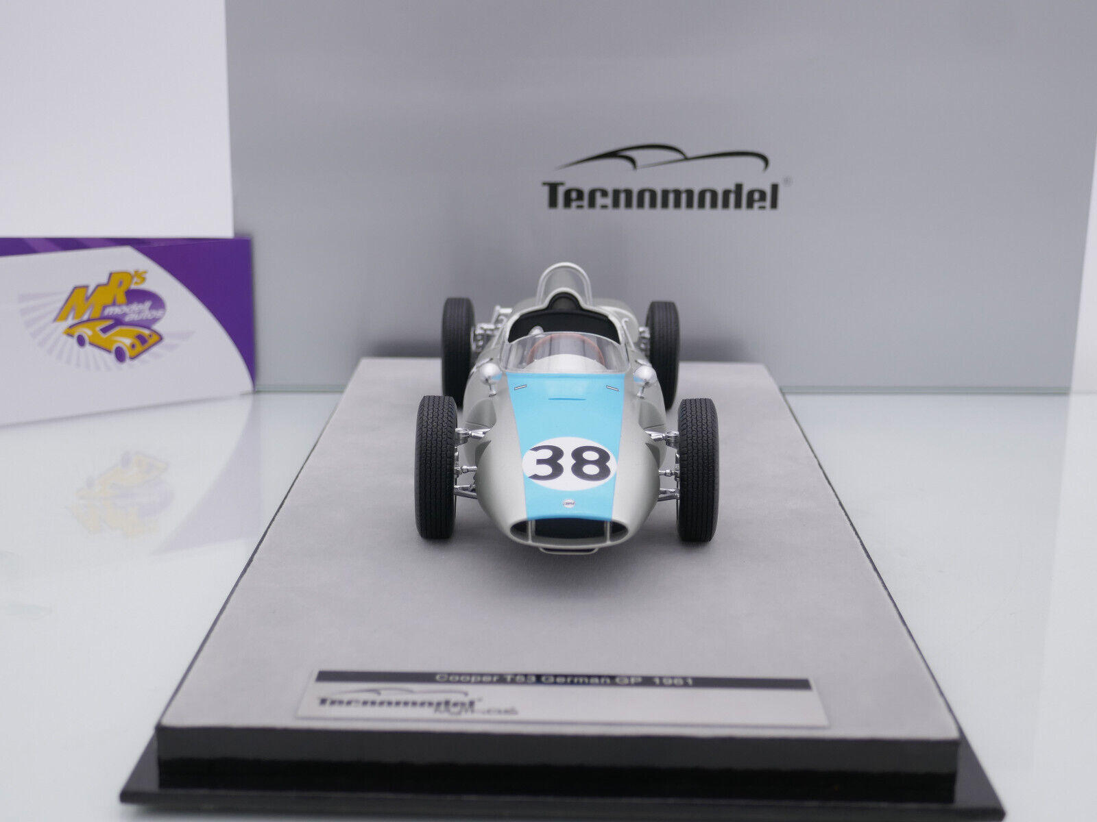 Mrs Modellautos - Tecnomodel TM18-275C # Cooper T53 F1 German GP 1961 ...