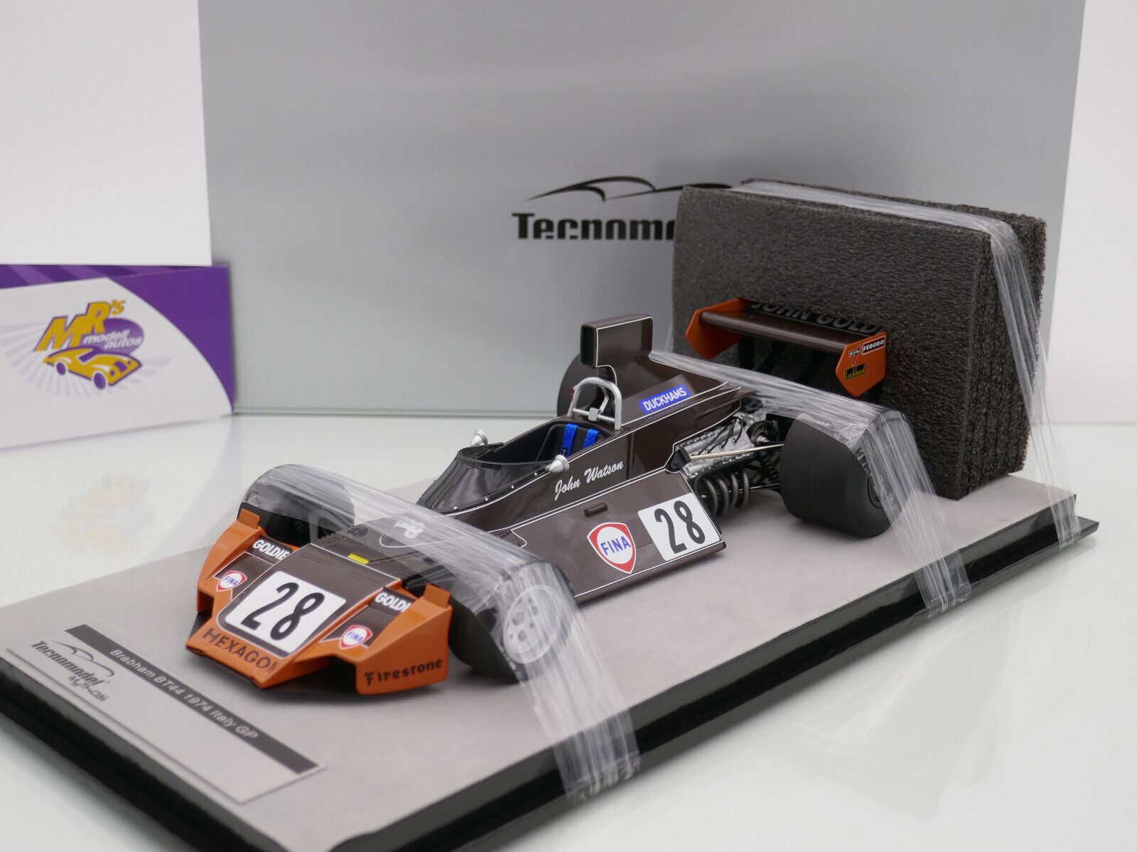 MRs Modellautos Ihr Modellauto Spezialist - Tecnomodel TM18-274D # Brabham BT44 F1 Italien GP ...
