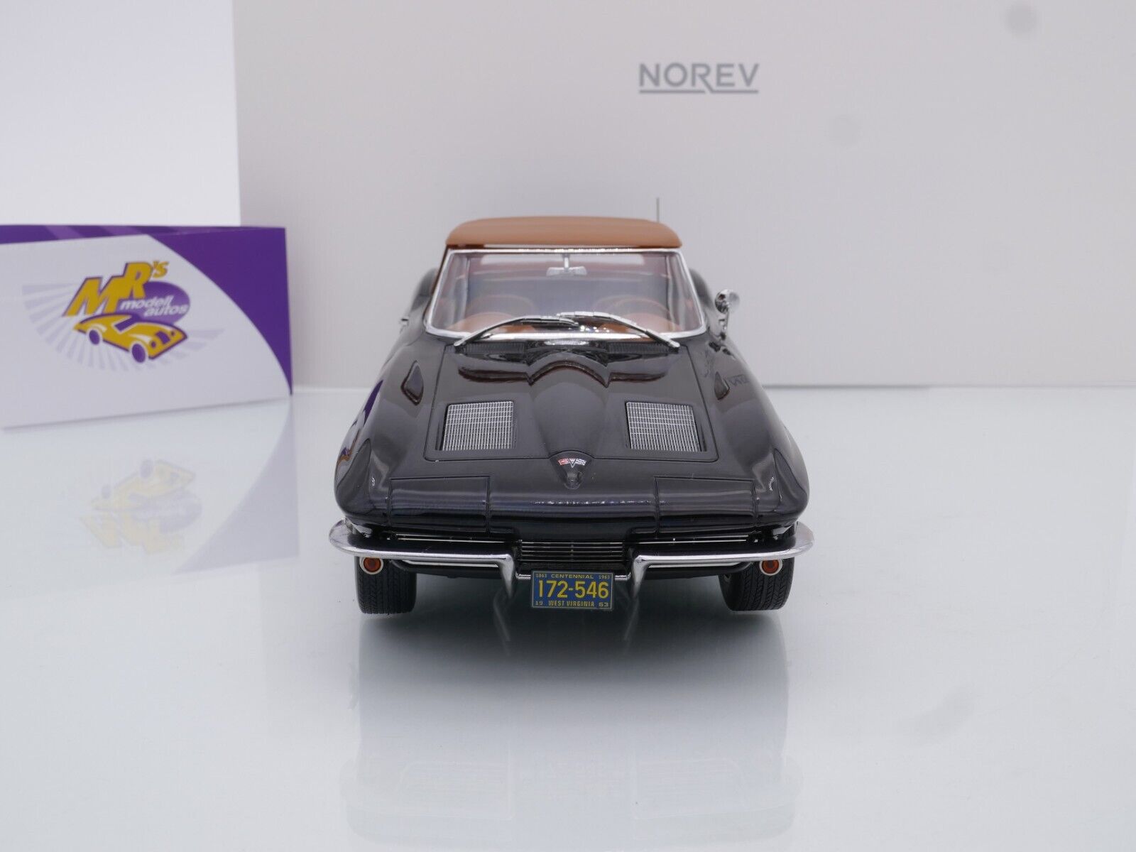 Mrs Modellautos - Norev 189055 # Chevrolet Corvette Sting Ray Cabriolet ...