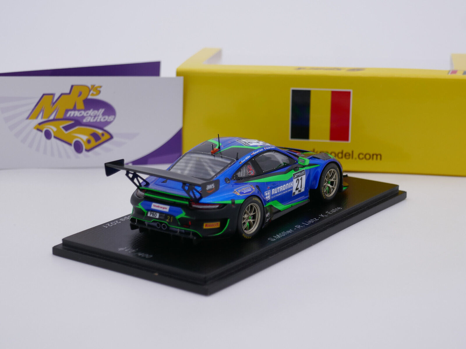 MRs Modellautos Ihr Modellauto Spezialist - Spark SB479 # Porsche 911 ...