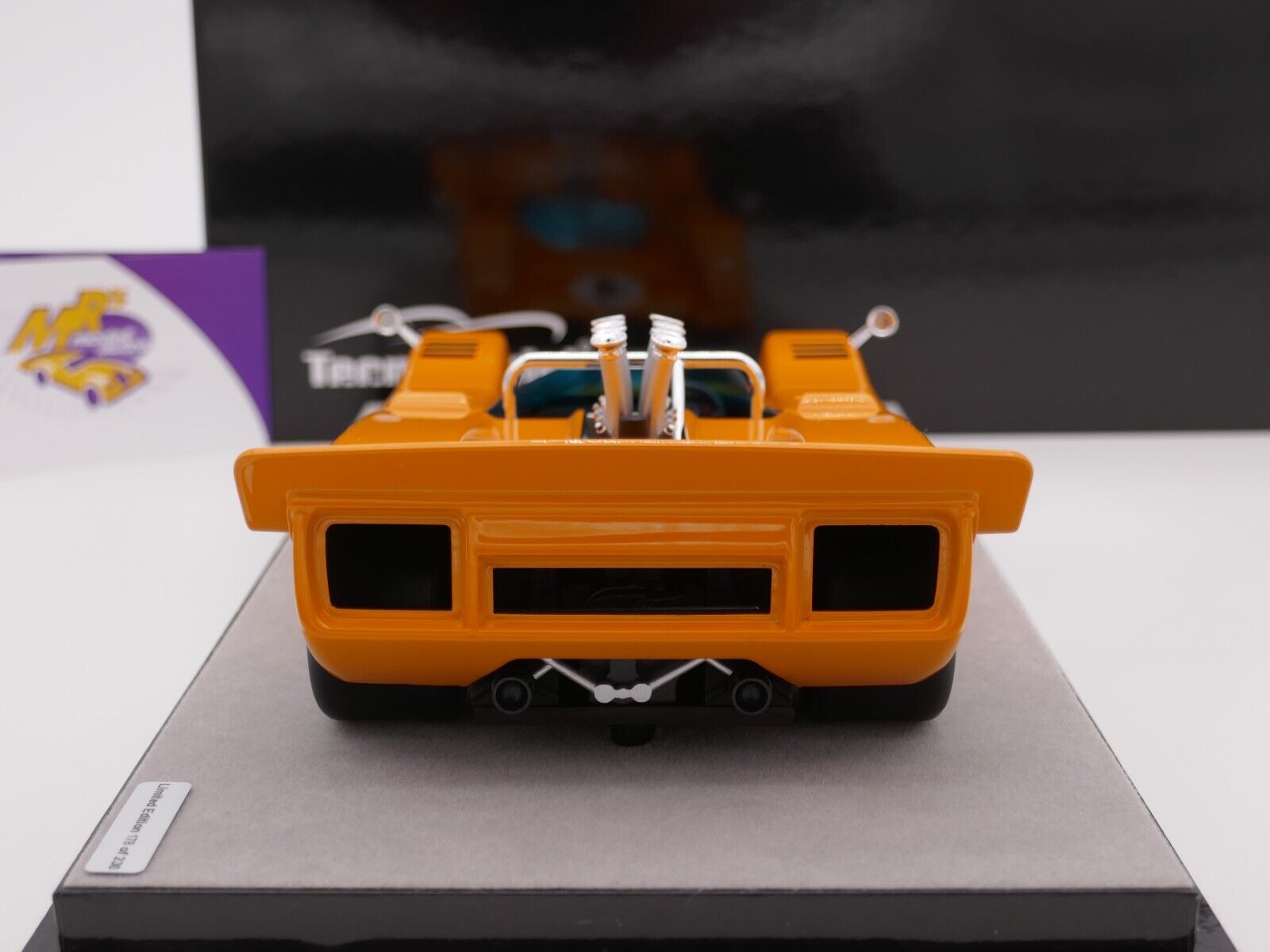 Mrs Modellautos - Tecnomodel TM18-252A # McLaren M8A Can-Am Winner Riverside 1968 " Bruce ...