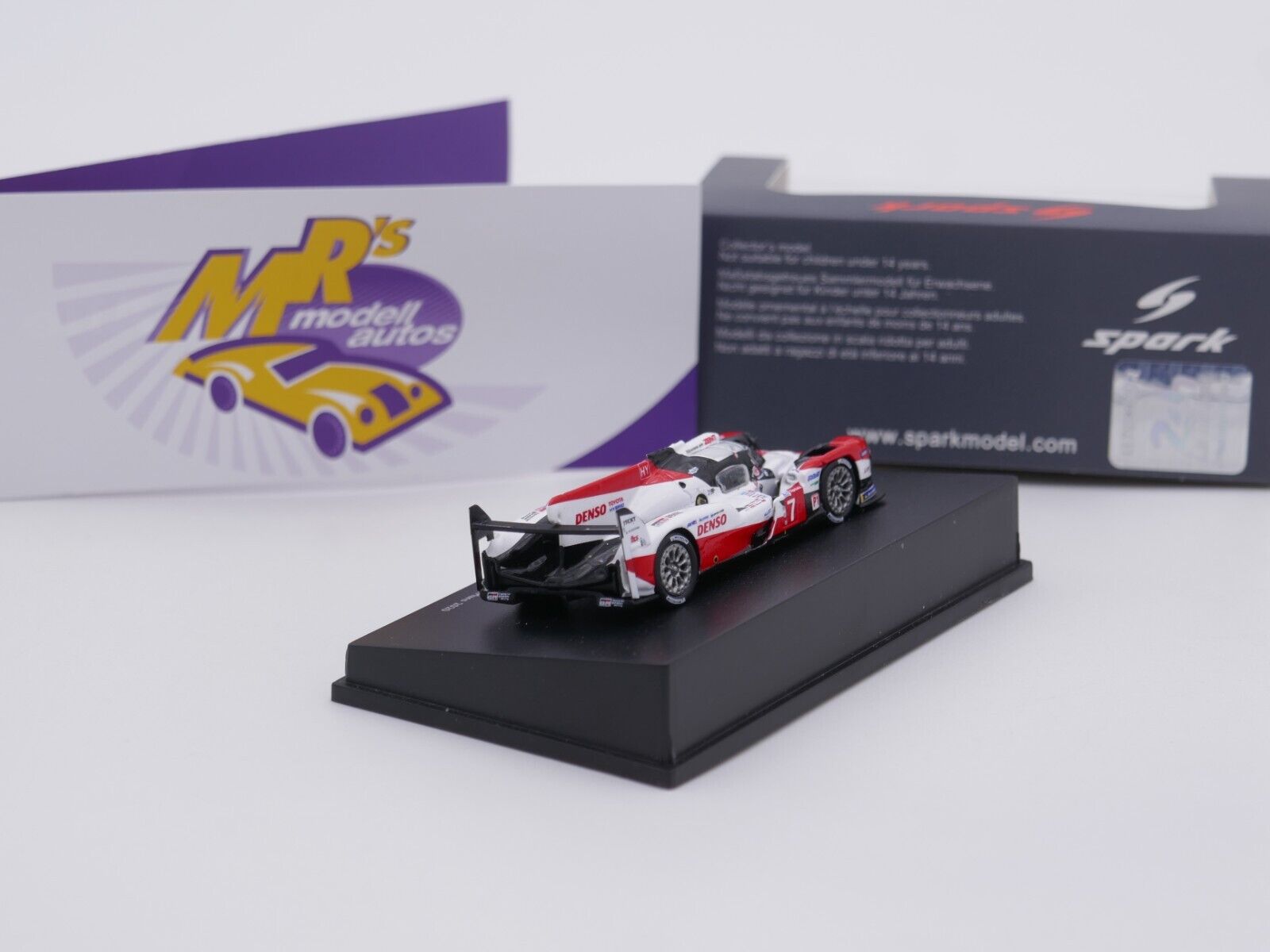 Mrs Modellautos - Spark 87S157 # Toyota TS050 Hybrid Nr.7 3rd. 24h Le ...