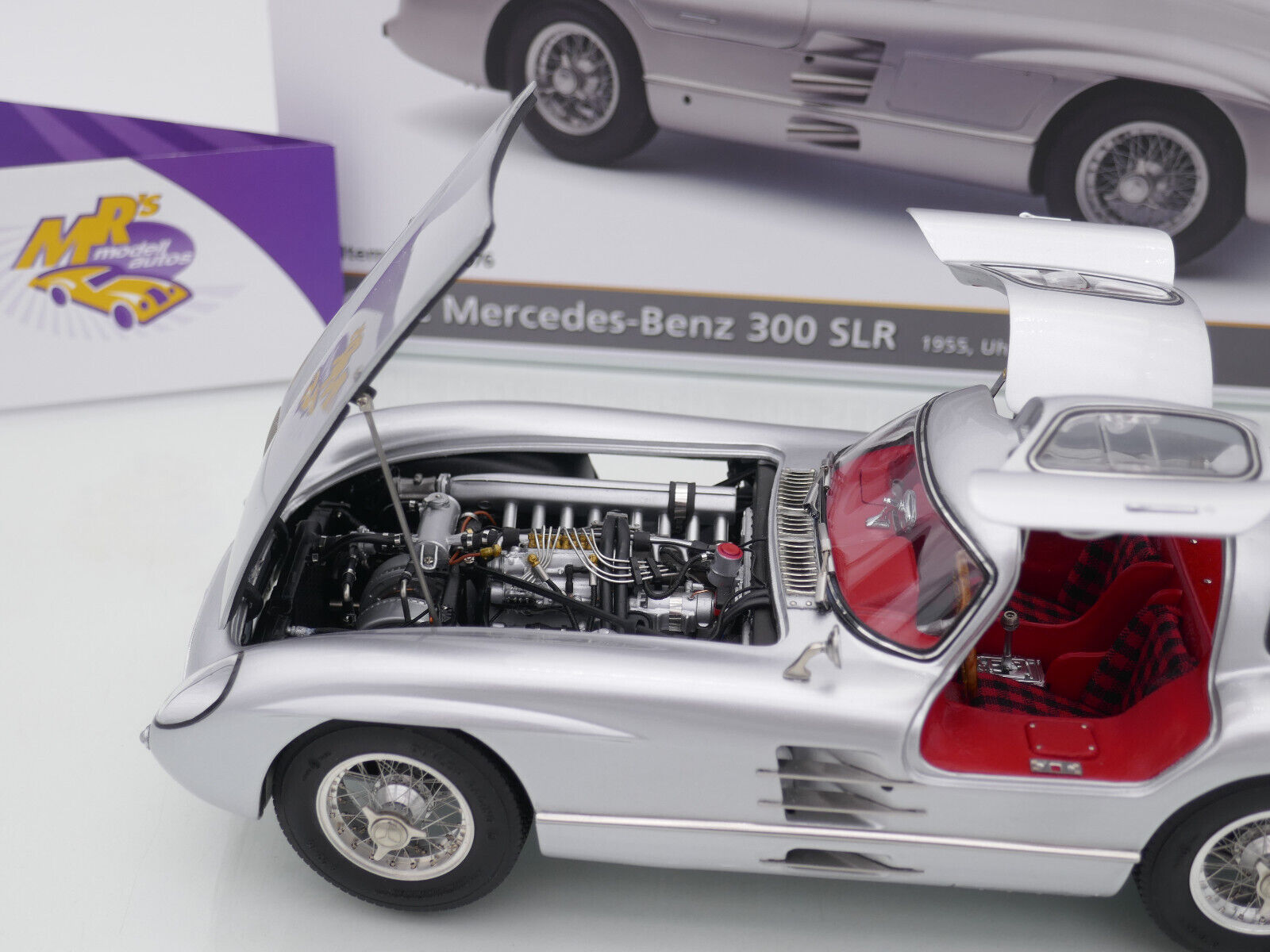Mrs Modellautos - CMC M-076 # Mercedes Benz 300 SLR Uhlenhaut Coupe ...