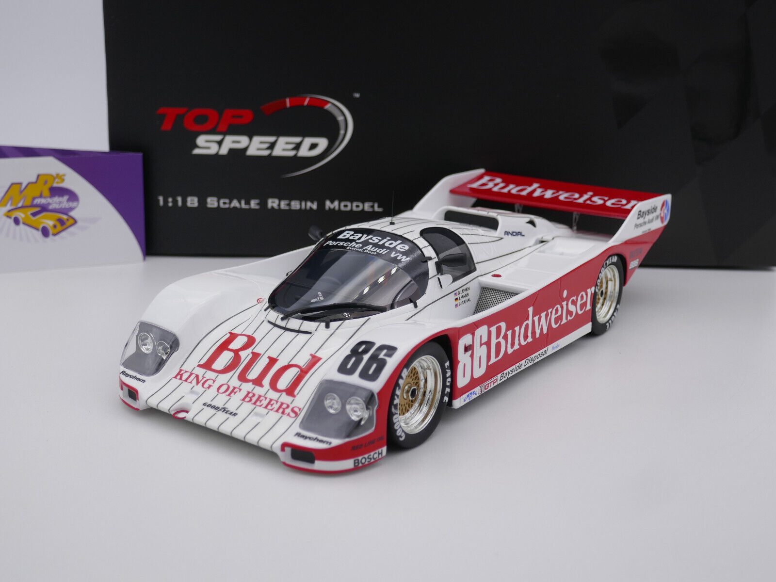 Mrs Modellautos - Top Speed TS0332 # Porsche 962 12h Sebring Winner ...
