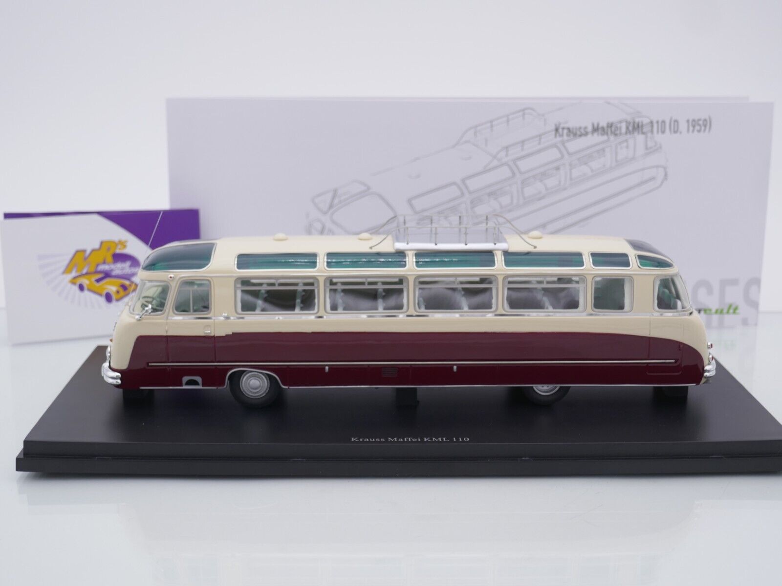 Mrs Modellautos - Autocult Avenue 10010 # Krauss Maffei KML 110 ...