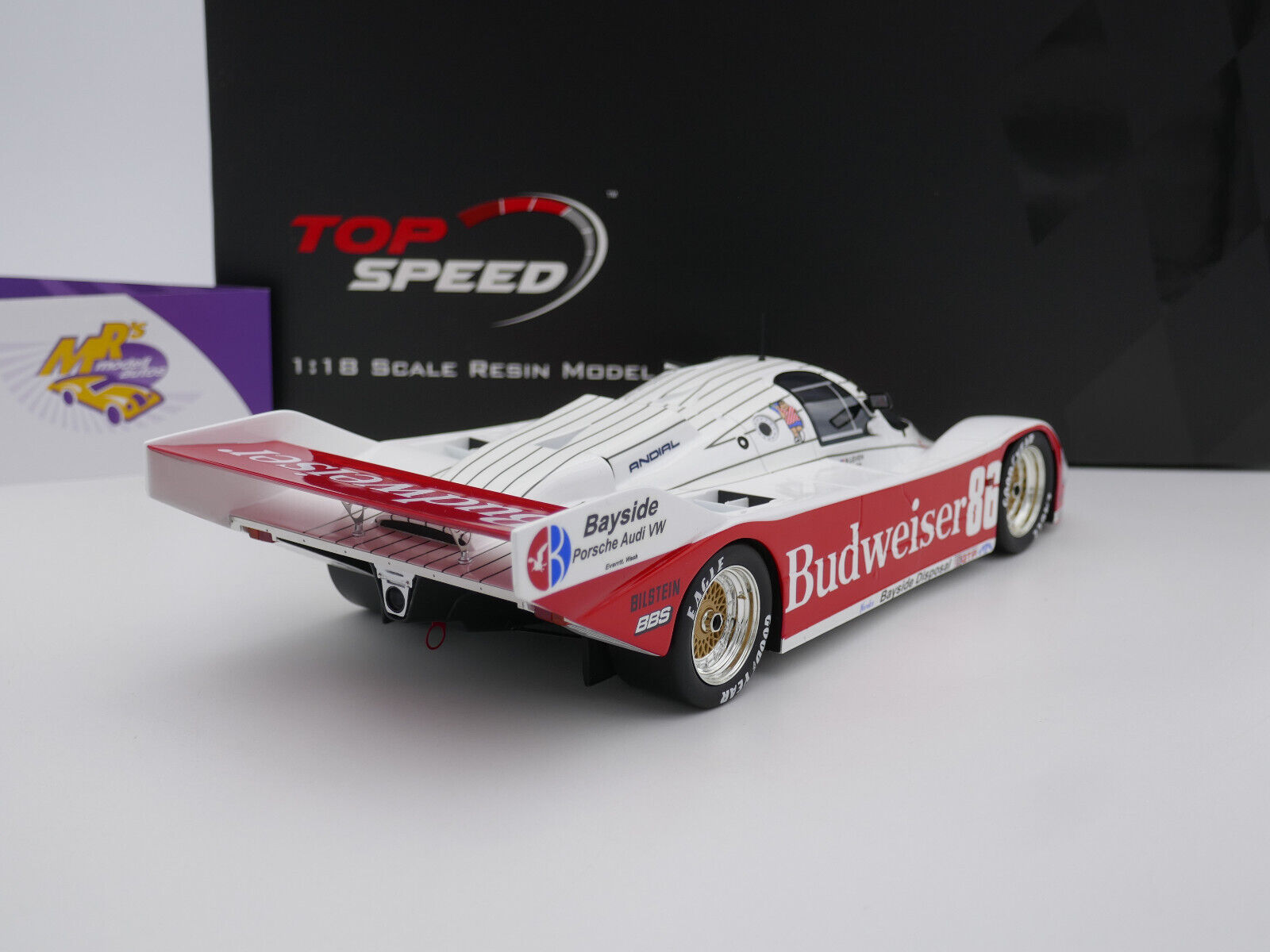 Mrs Modellautos - Top Speed TS0332 # Porsche 962 12h Sebring Winner ...