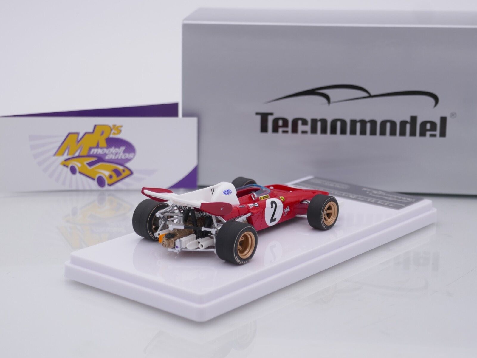 Mrs Modellautos - Tecnomodel TM43-14C # Ferrari F 312 B2 F1 Zandvoort ...