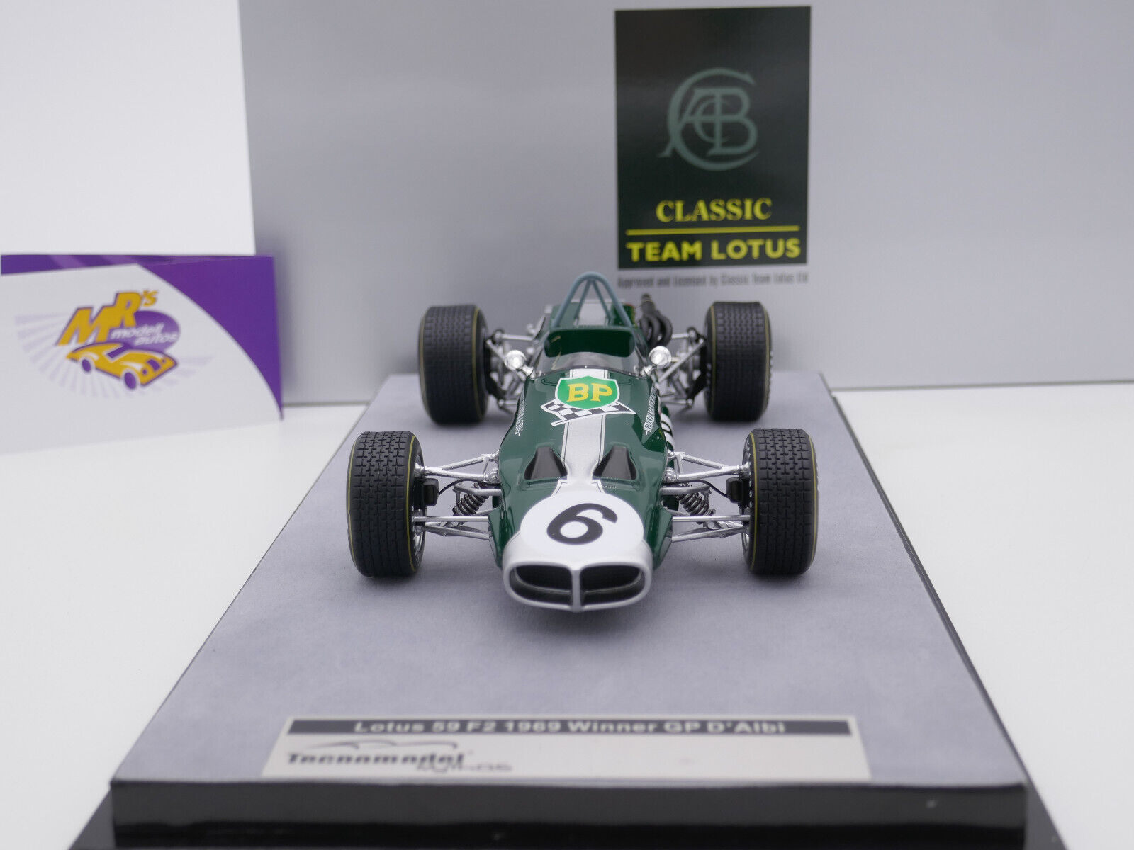 MRs Modellautos Ihr Modellauto Spezialist - Tecnomodel TM18-265C # Lotus 59 Formel 2 Albi GP ...
