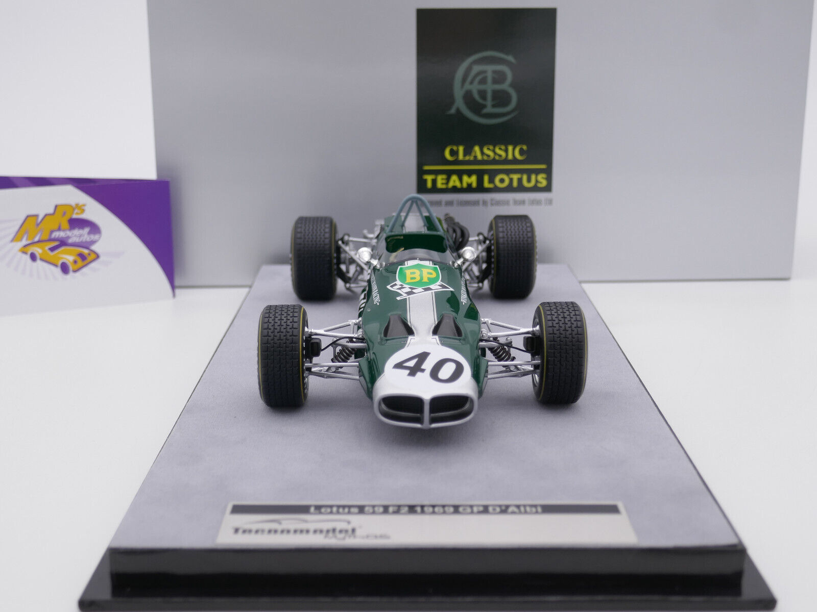 Mrs Modellautos - Tecnomodel TM18-265A # Lotus 59 Formel 2 Albi GP 1969 ...