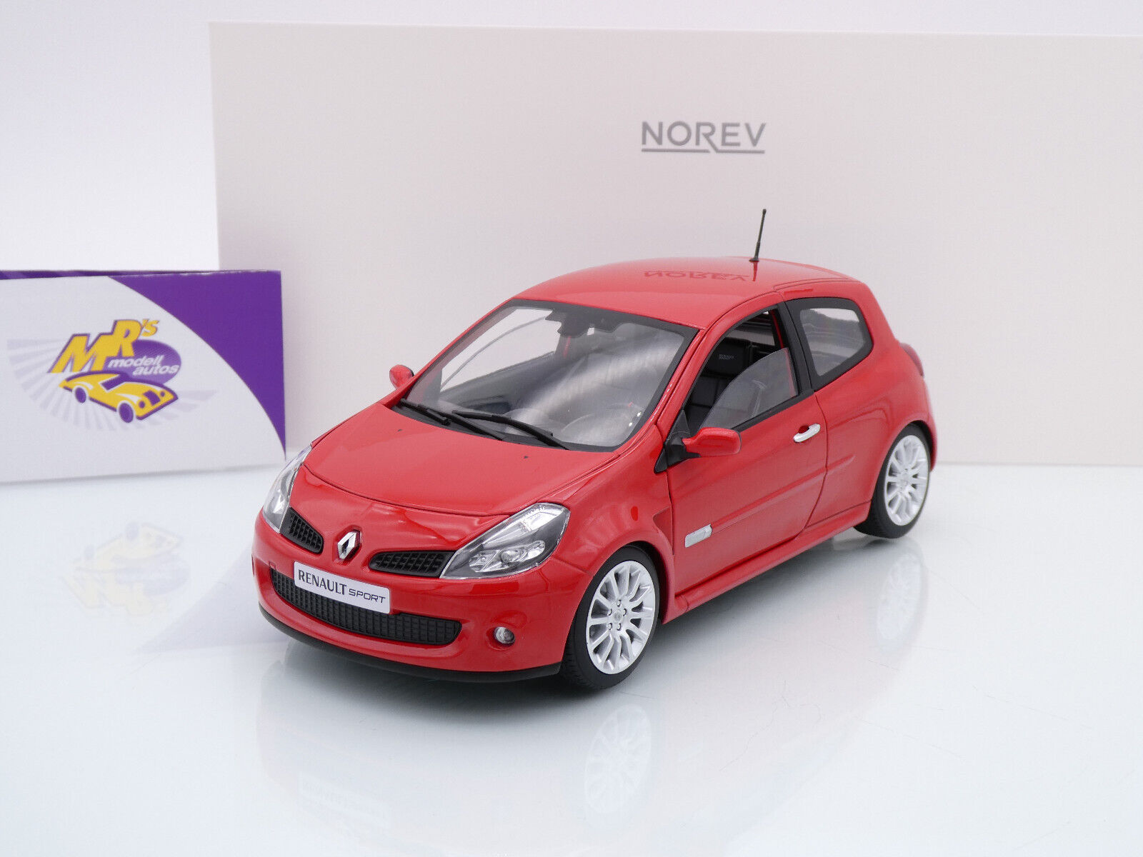 Mrs Modellautos - Norev 185252 # Renault Clio 3 RS Baujahr 2006 " rot ...