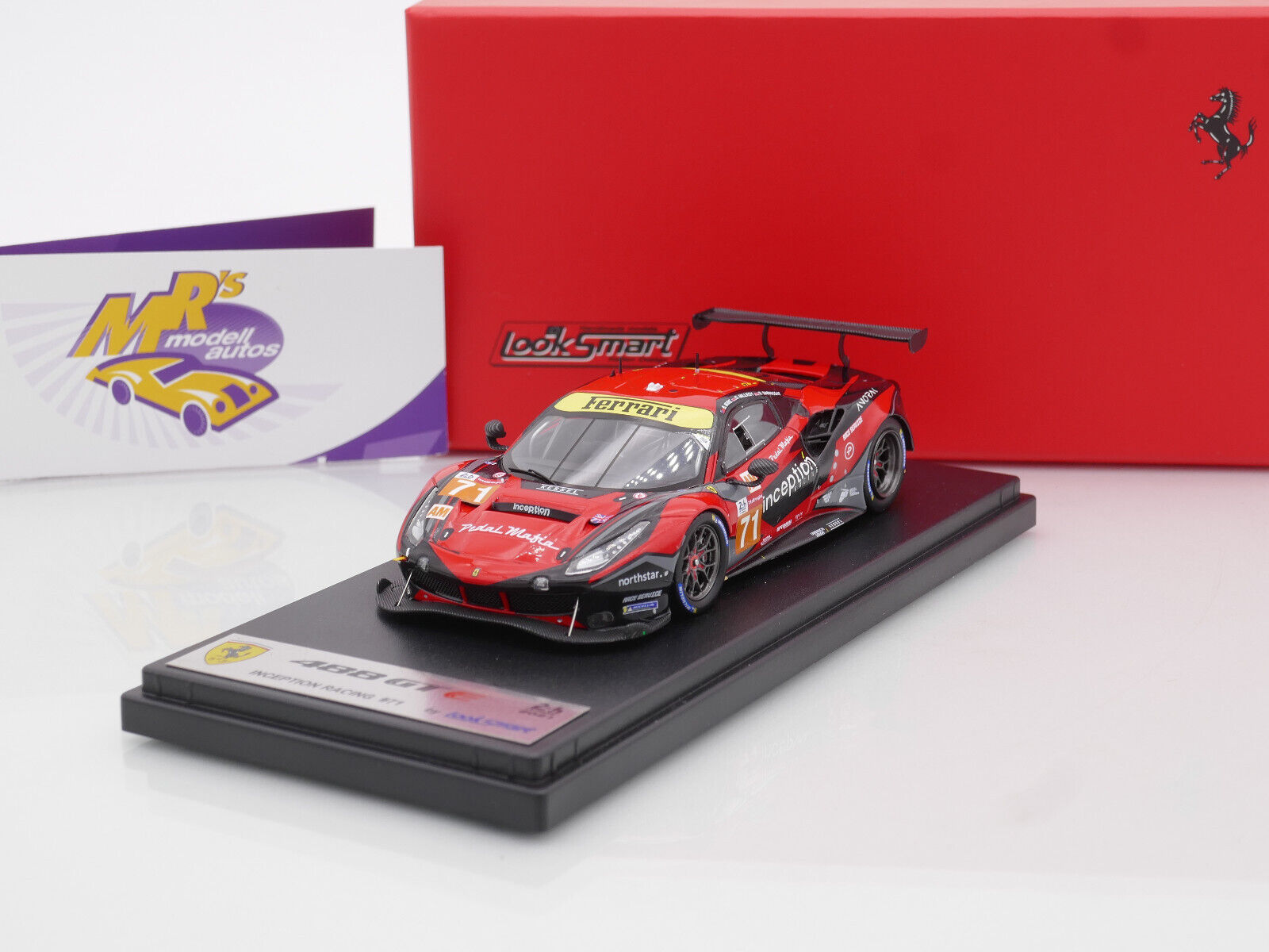 Mrs Modellautos - Look Smart LSLM129 # Ferrari 488 GTE 24H Le Mans 2021 ...