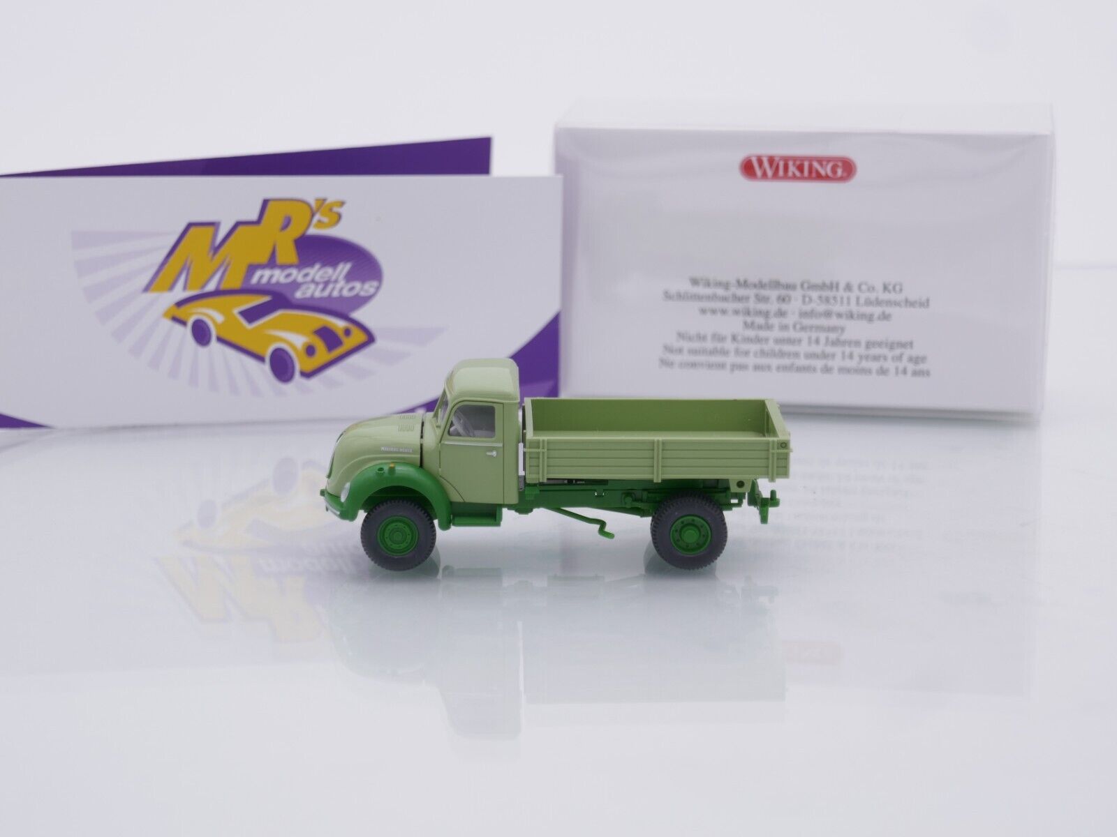 Mrs Modellautos - Wiking 0424 96 # Magirus Pritschenkipper Rundhauber ...