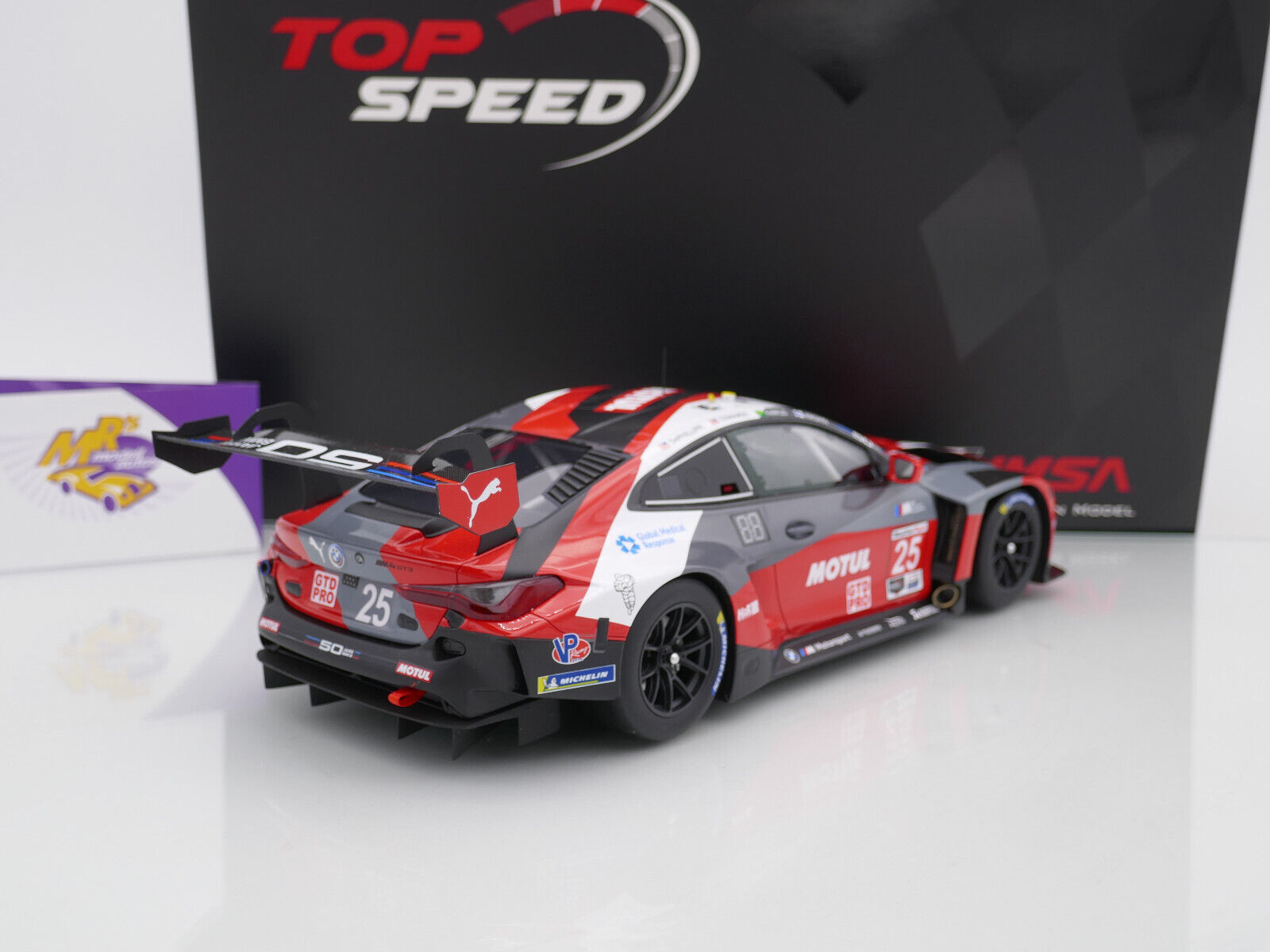 Mrs Modellautos - Top Speed TS0403 # BMW M4 GT3 Nr.25 24h Daytona 2022 ...