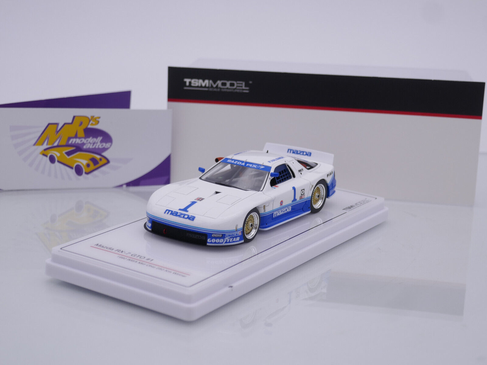 Mrs Modellautos - TSM Model 430458 # Mazda RX-7 GTO Nr.1 Winner IMSA ...