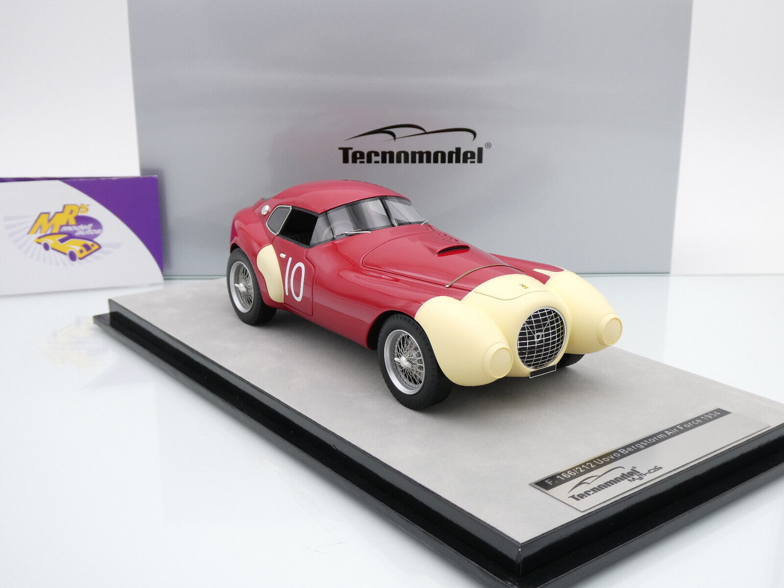 Mrs Modellautos - Tecnomodel TM18-23F # Ferrari 166/212 Uovo Nr.10 ...