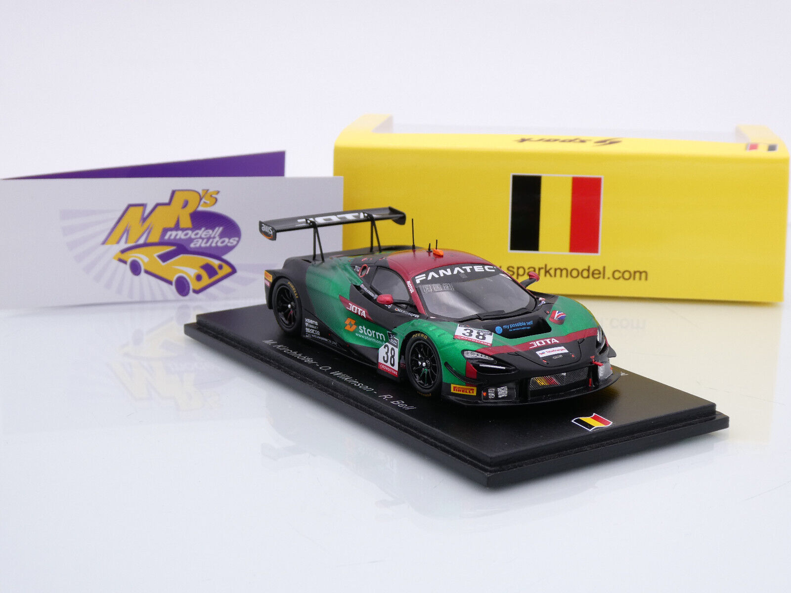 MRs Modellautos Ihr Modellauto Spezialist - Spark SB503 # McLaren 720S ...