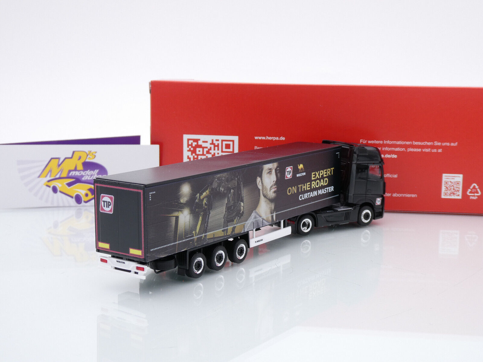 Mrs Modellautos - Herpa 316927 # Mercedes-Benz Actros Gardinenplanen-SZ ...