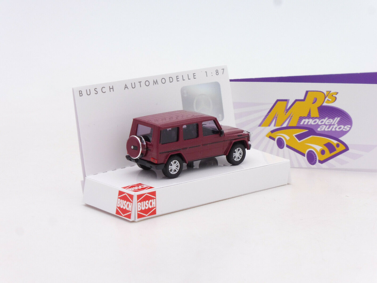 Mrs Modellautos - Busch 51471 # Mercedes Benz G-Klasse mit Frontramme ...
